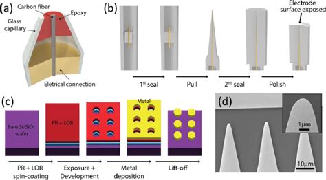 Microelectrode And Nanoelectrode Fabrication Methods A The Wightman Download Scientific