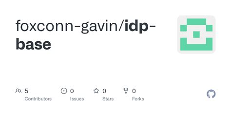 Github Foxconn Gavinidp Base