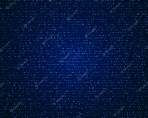 Premium Vector Programming Code Background