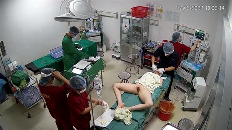 Sexy Sexy Spread Woman Legs During Surgery