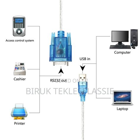 Usb To Rs232 Rs 232 Db9 Serial Cable Converter For Pc In Arada Computer Accessories Biruk