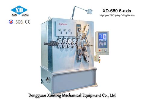 3 00 8 00mm Six Axis CNC Coil Spring Machine With Servo Motion System