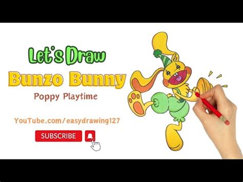 How To Draw Bunzo Bunny Poppy Playtime YouTube