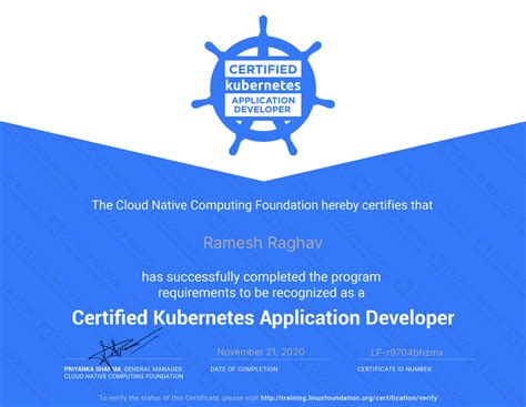 Ckad Certified Kubernetes Application Developer Raghav Ramesh
