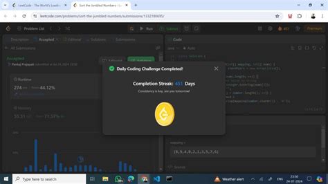 Pankaj Prajapati On Linkedin Leetcode Leetcode Coding Consistecy