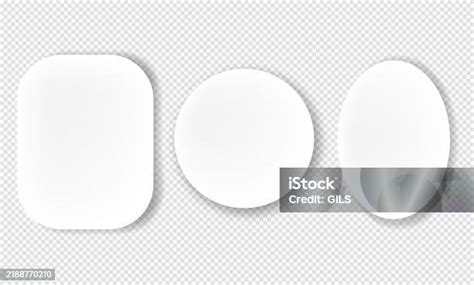 그림자가 있는 사실적인 원형 시트 라운드 프레임 디자인 템플릿 또는 모형 0명에 대한 스톡 벡터 아트 및 기타 이미지 0명 3차원 형태 가장자리 Istock
