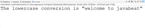 How To Use Java String Tolowercase Method