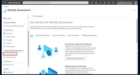 Azure Ad Privileged Roles Manage And Monitor Privileged Access