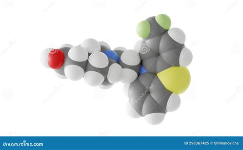 Fluphenazine Molecule Antipsychotic Medication Molecular Structure