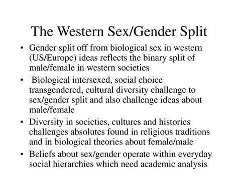 History Of Gender Idea Gender As A Concept First Used By Greek Sophists