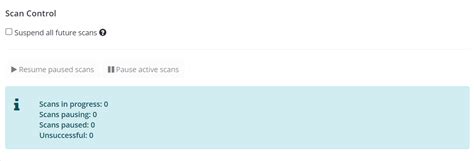 Managing Scans Acunetix