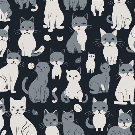 Cat Background Pattern