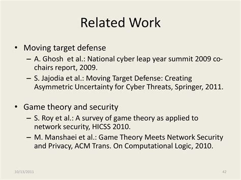 Game Theoretic Approaches To Attack Surface Shifting And Reduction Ppt Download