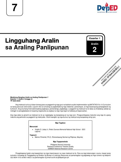 Le Q1 Ap7 Lesson 2 Week 3 Pdf