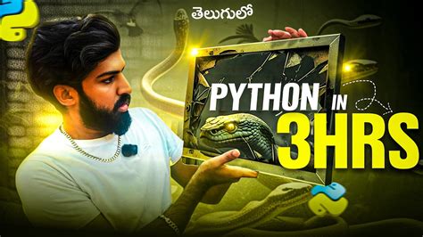 2025 Python Full Course In Telugu Free Notes Practice Questions And Interview Questions Youtube