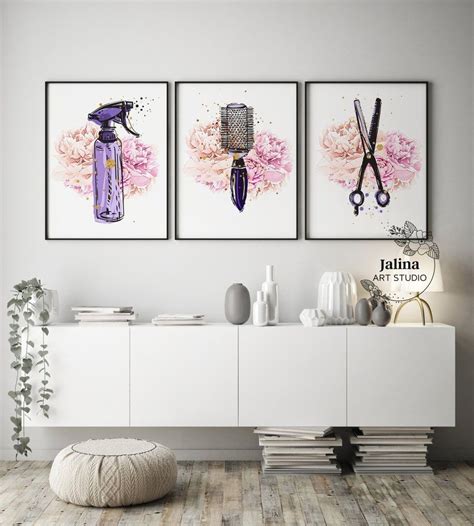 Hair Salon Decor Hair Studio Wall Art Printable Gallery Wall Etsy Artofit