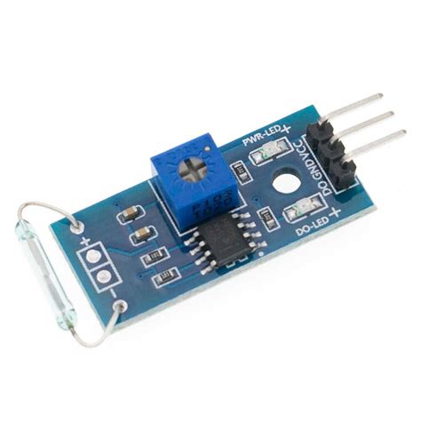 Reed Switch Modulo Ky 025 Sensor Magnetico Para Esp8266 Nodemcu Arduino