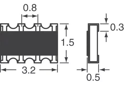 Kit 25 Resistor Array Smd 3 3k Ohm 1 Vishay