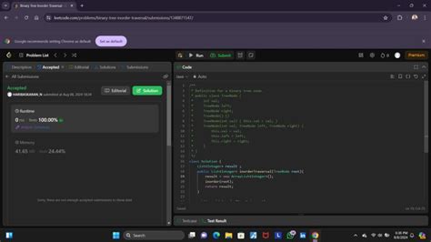 Haribaskaran N On Linkedin Day 100daysofcode Leetcode Coding