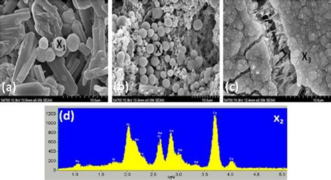 Scanning Electron Micrographs Of Gypsum Composites Containing A Download Scientific Diagram