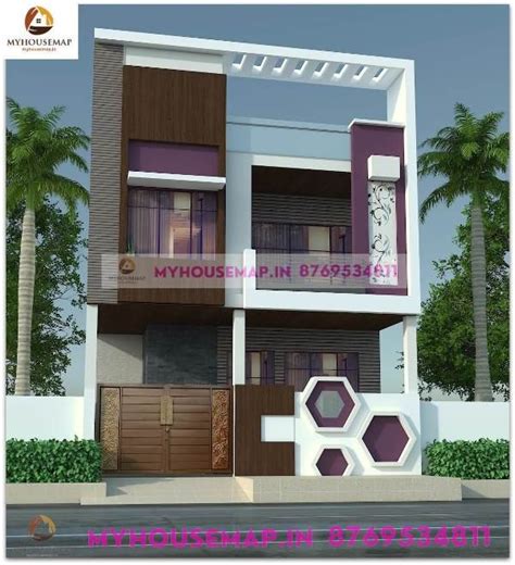 Double Storey Building Elevation Modern