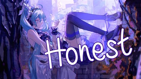 Nightcore Rei Brown Honest Lyrics Youtube