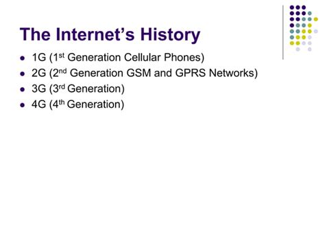 Itc Lec 6 Introduction Of Internet Ppt