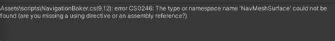 Navmesh Runtime Question Runity3d