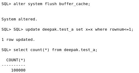 Deepak Bhatnagar S Oracle Blog Buffered Read Or Direct Path Read Understand Query Behavior