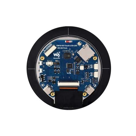 Esp32 S3 28inch Capacitive Touch Round Display Devboard 480×480 32 Bit Lx7 Dual Core Wifiandbt