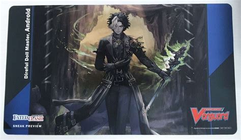 Cardfight Vanguard Fated Clash Direful Doll Master Android Playmat