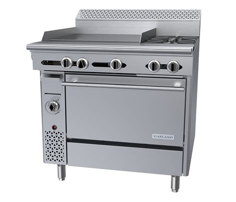 garland group c36 4 1 garland cuisine 18 griddle and 18 open burner