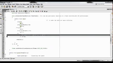 How To Make A Ball Bounce In Java Youtube