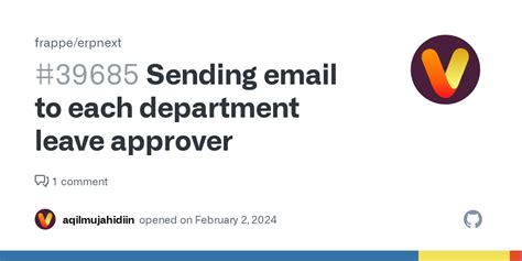 Sending Email To Each Department Leave Approver · Issue 39685 · Frappe