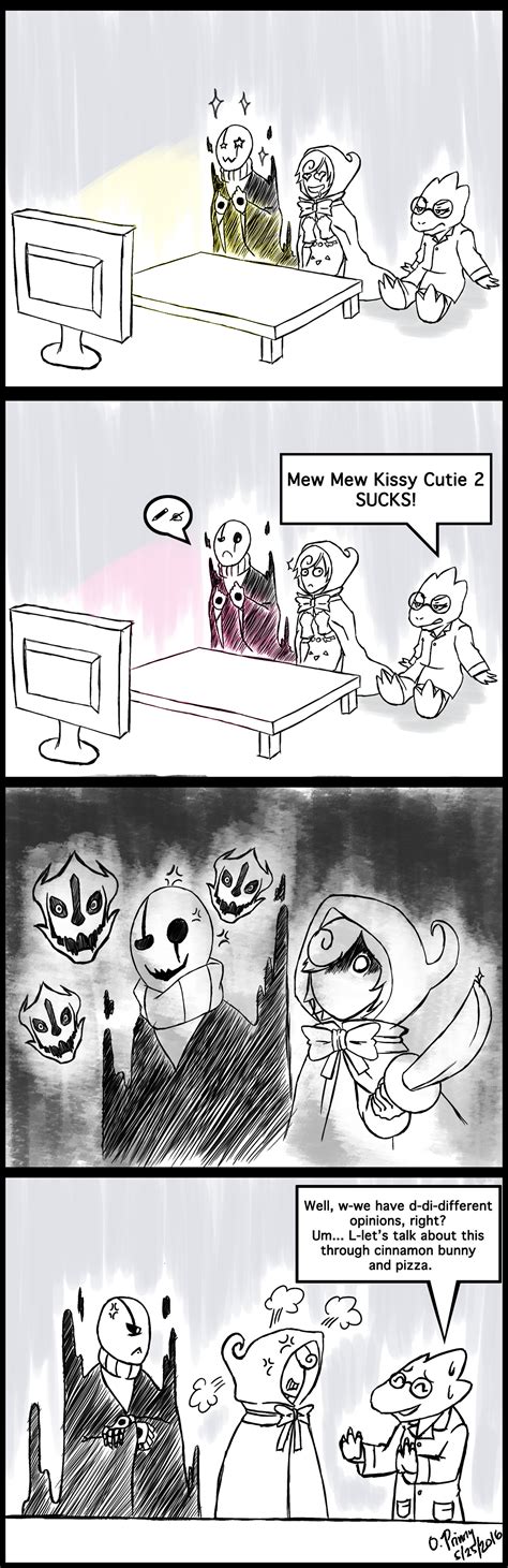 Undertale Comic Gaster Red Alphys Mew Mew Kissy Cutie 2 Anime Undertale Undertale Fanart