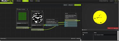 Shaderfrog Shader Editor