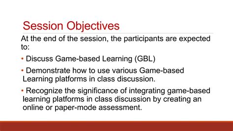 game based learning upload pptx