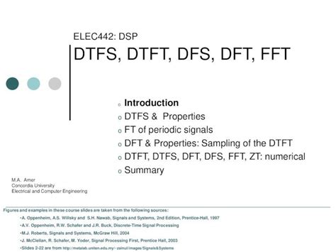 pdf dtfs dtft dfs dft fft ncordia causers encs