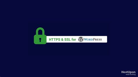 How To Enable Ssl On Wordpress Hostupon Web Hosting How To Enable Ssl On Wordpress Hostupon Web Hosting