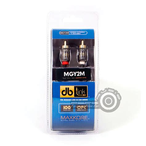 Cable Rca Y Db Link Maxkore Mgy2m Pepeaudio Store