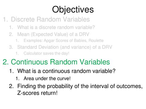 Discrete and Continuous Random Variables - ppt download