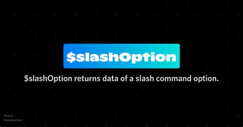 slashoption aoi js — documentation