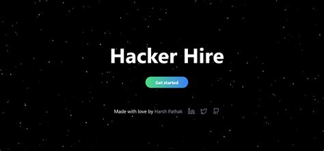 hacker hire peerlist