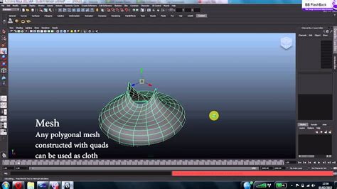 Cloth Simulation Plugin For Maya C Maya Api And Mel Youtube