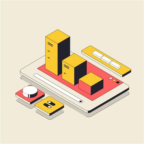 Premium Vector Charts And Analyzing Statistics Data Visualization