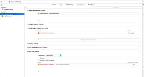 Ios Carthage Build A Framework Containing An Inner Framework