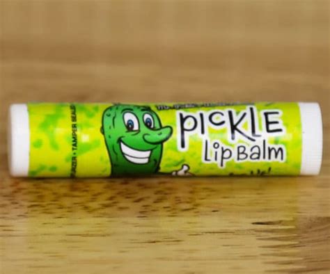 Dill Pickle Scented Lip Balm Makes Food Scents