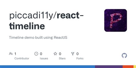 Github Piccadi11yreact Timeline Timeline Demo Built Using Reactjs
