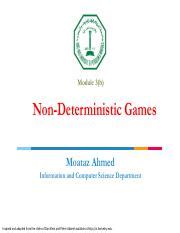 Understanding Non-Deterministic Games: Exploring Uncertain | Course Hero