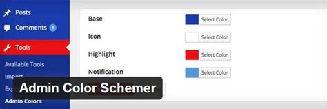Free WordPress Admin Color Scheme Plugins